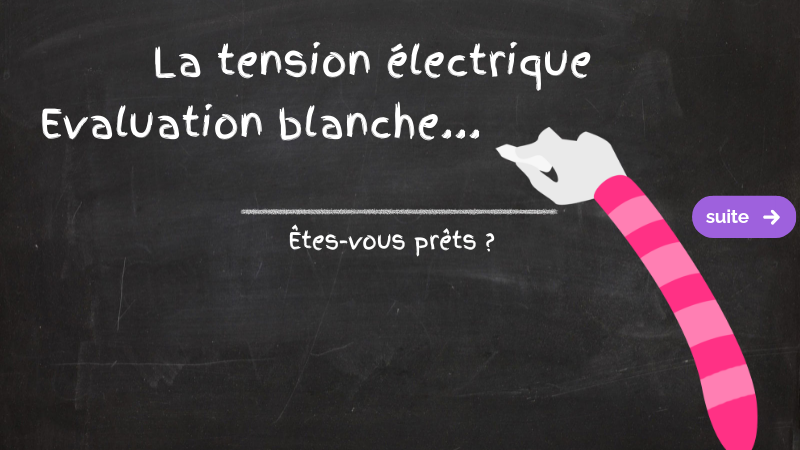 Evaluation blanche tension | Genially