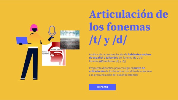 Articulación /d/ y /t/ - FINAL | Genially