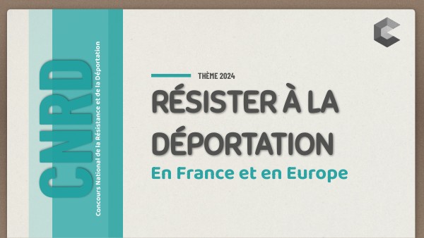 Projet CNRD 2024 | Genially