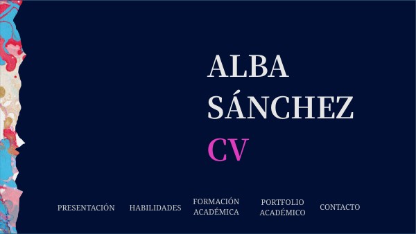 CV JOHANNA RIVER | Genially