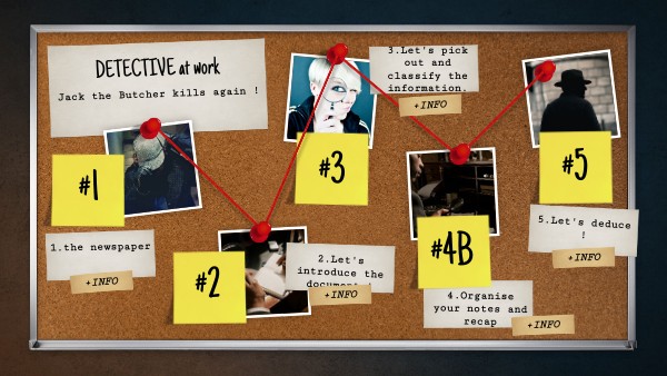 DETECTIVE TIMELINE | Genially