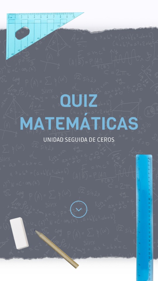 QUIZ MATEMÁTICAS VERTICAL