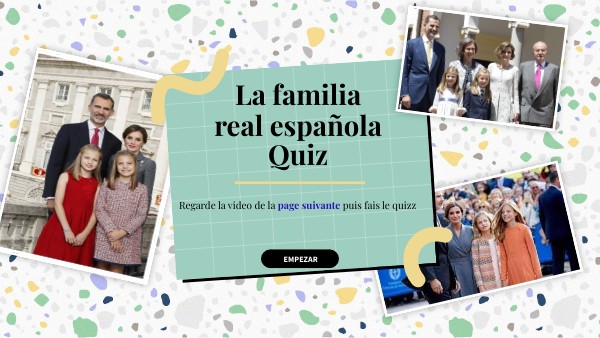 La familia real española 5eme