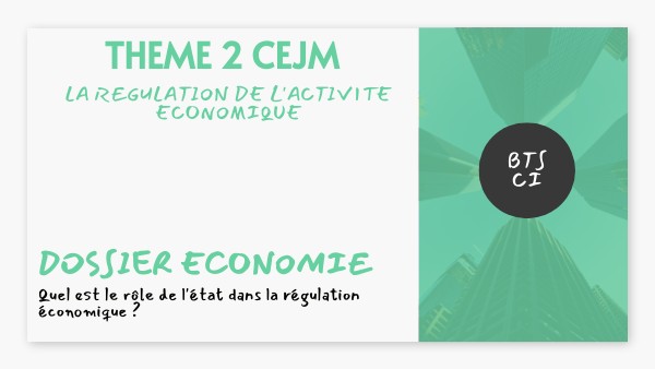 CEJM THEME 2 ECO | Genially