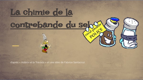 La dissolution avec Astérix 5ème | Genially