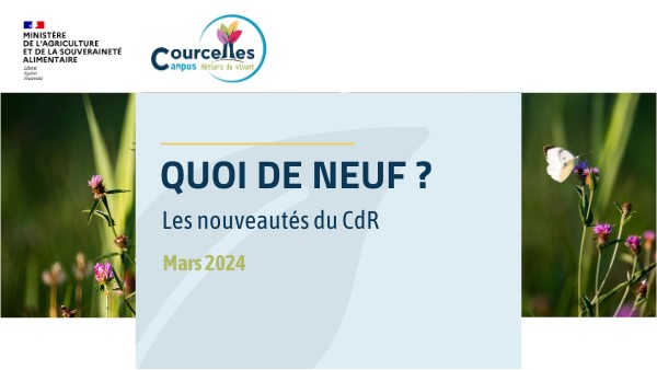 Mars 2024_Nouveautés CdR | Genially