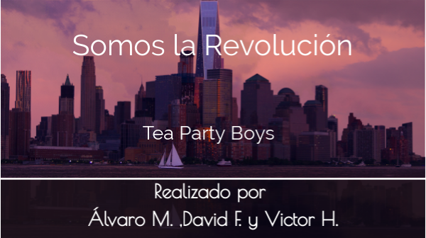 Tea Party Boys | Genially