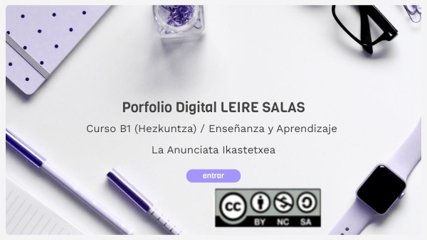 PORFOLIO DIGITAL LEIRE SALAS (CURSO B1) | Genially