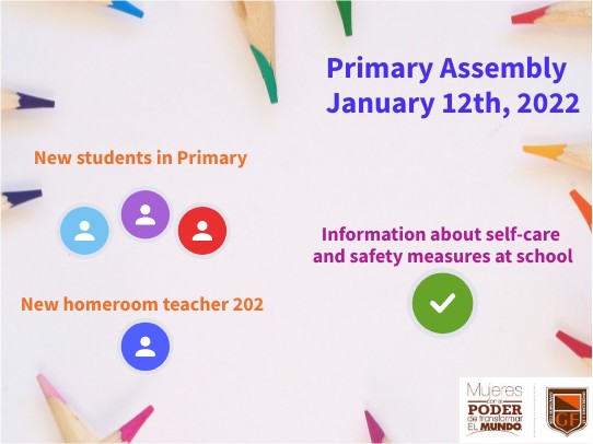 Primary Assembly, Jan. 12th 2022 | Genially