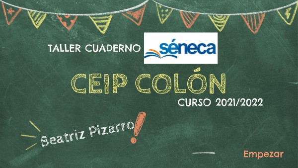 CUADERNO SÉNECA CEIP COLÓN