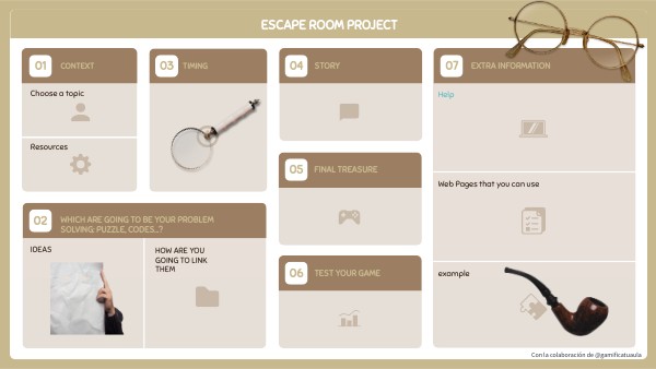 ESCAPE ROOM PROJECT | Genially