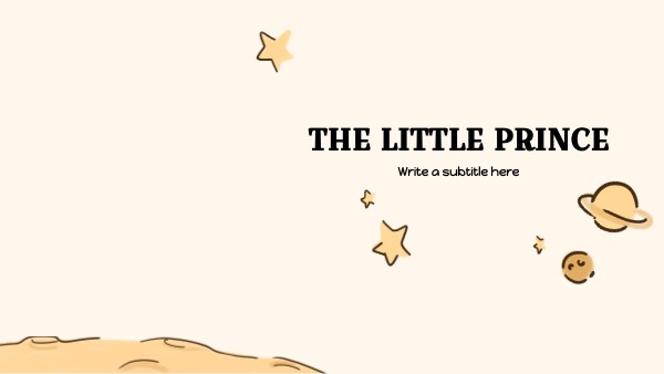 LITTLE PRINCE PRESENTATION | Genially