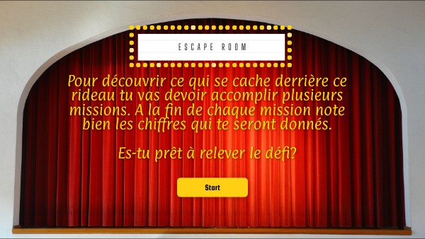 MUSICAL ESCAPE ROOM | Genially