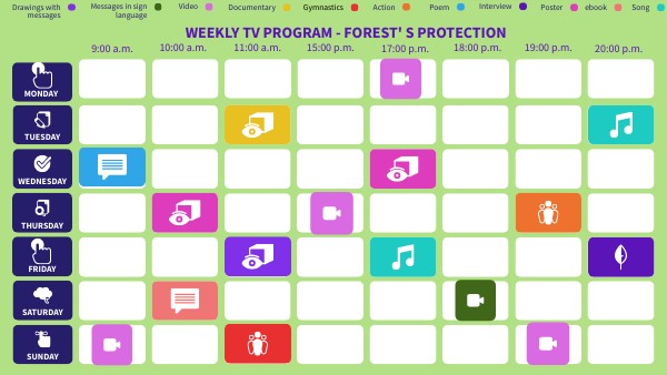 WEEKLY TV PROGRAM- FOREST' S PROTECTION