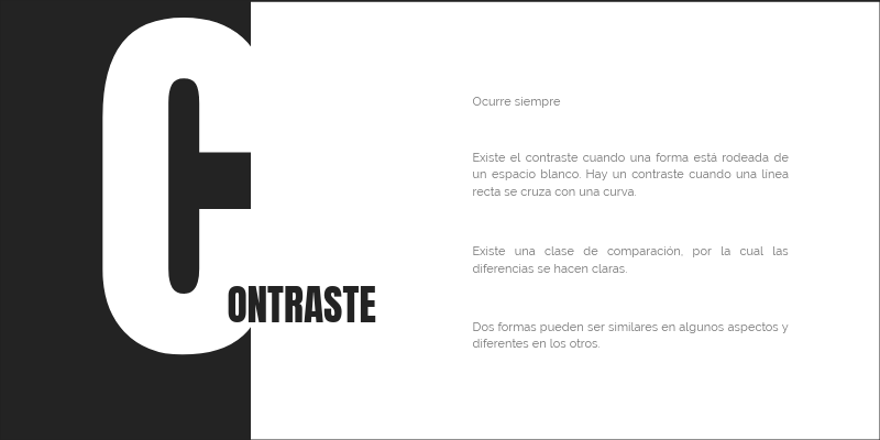 CONTRASTE | Genially