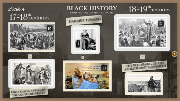 TIMELINE BLACK HISTORY | Genially