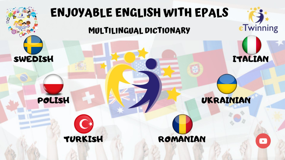 Enjoyable English with Epals - Multilingual Dictionary