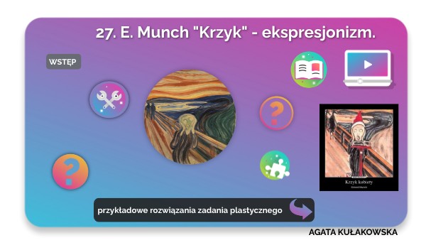 E.Munch "Krzyk" - ekspresjonizm | Genially