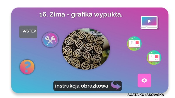 Zima - Grafika wypukła | Genially