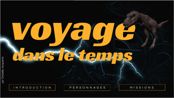 voyage dans le temps 1 | Genially