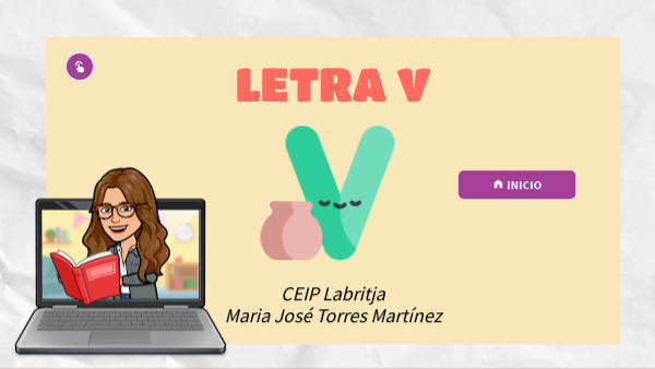 Lecto-escritura "V" | Genially