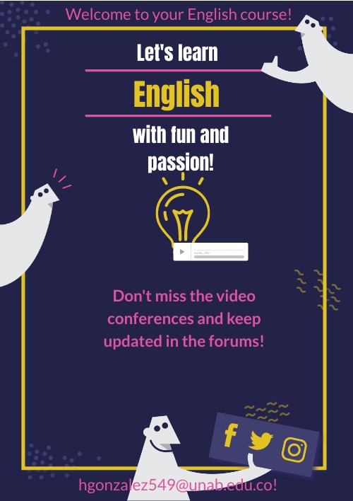 English A2 welcome | Genially