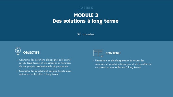 Partie D - Module 3 | Genially