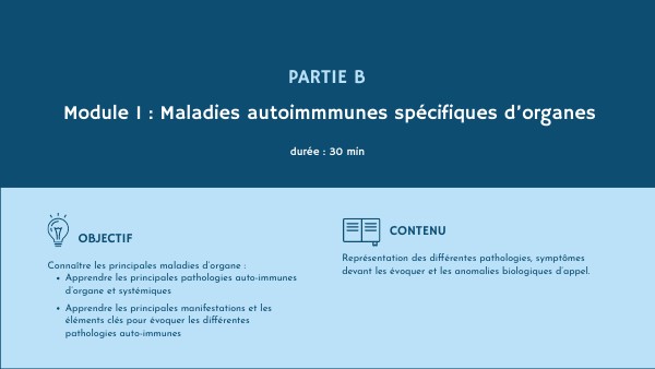 Partie B - Module 1