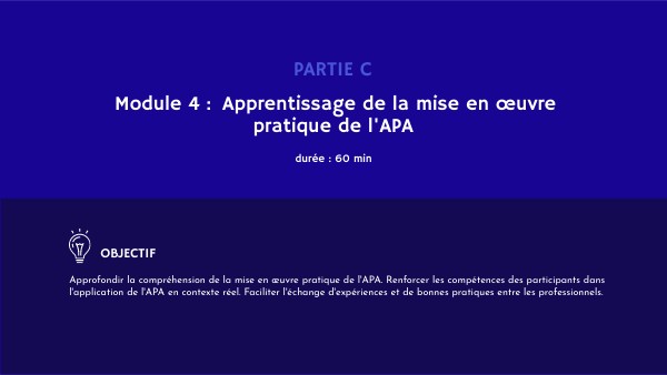 Partie C - Module 4