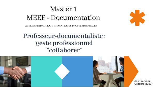 Geste professionnel : collaborer