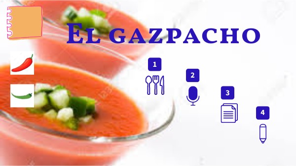 4è - Séq. 3/Séance 2 : Mi receta de gazpacho | Genially