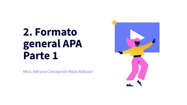 2. Formato general APA Parte 1