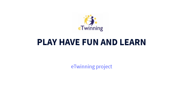 PLAY HAVE FUN AND LEARN PRE TEACHER SURVEY | Genially