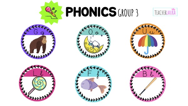 PHONICS GROUP 3 | Genially