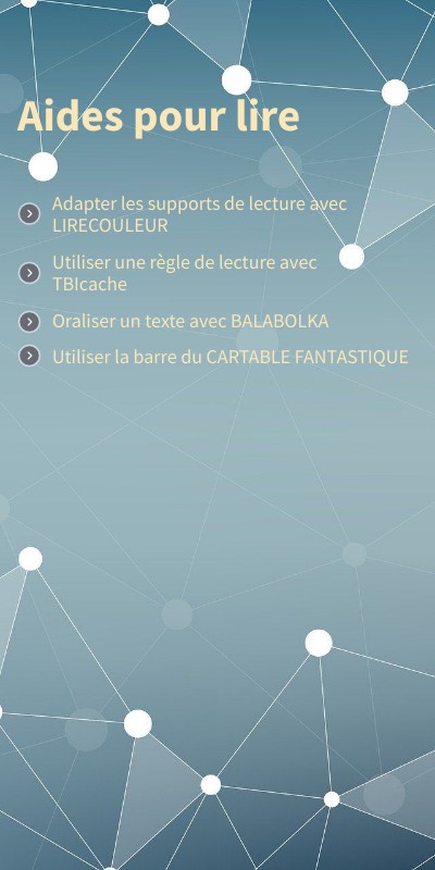 Aide pour lire sommaire