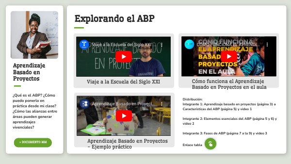 Explorando ABP - taller 5 de enero 2023 | Genially