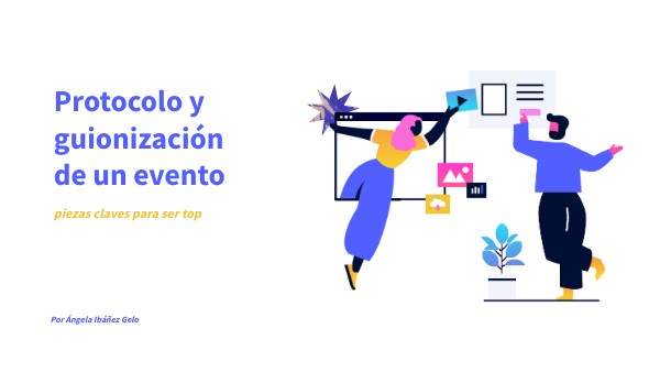 Protocolo de eventos + guion | Genially