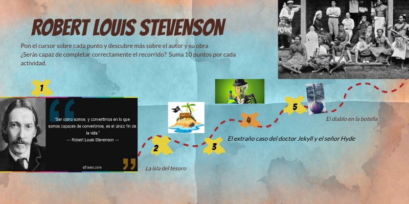 Robert Louis Stevenson | Genially