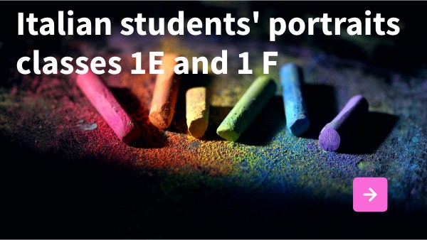 Italian students 1F/1E Portraits