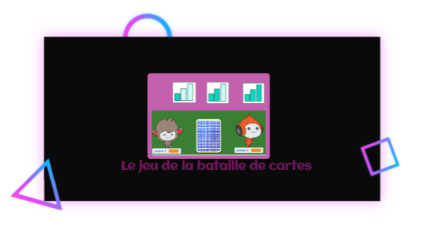 bataille de cartes Mod 1 | Genially