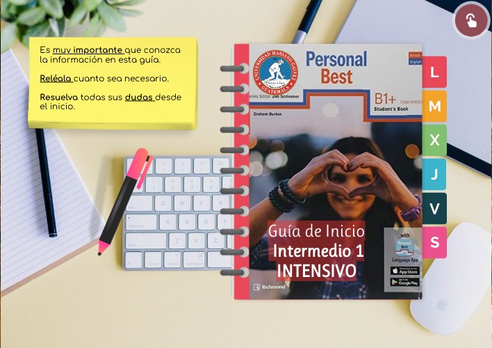 Guía de Inicio Intermedio 1 INTENSIVO 2022 | Genially