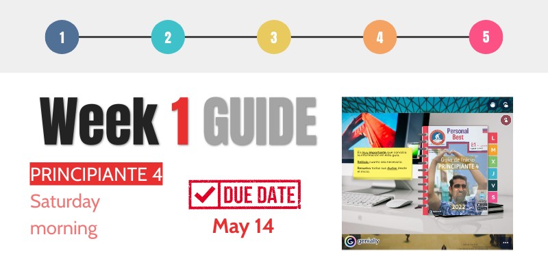 principiante4-week1 2022 | Genially