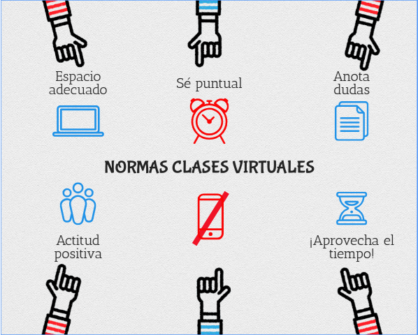 NORMAS CLASES VIRTUALES