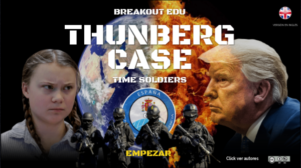 THUNBERG CASE. TIME SOLDIERS | Genially