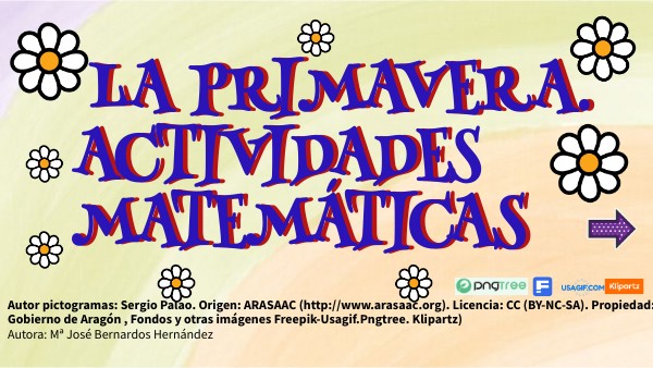 LA PRIMAVERA ACTIVIDADES MATEMÁTICAS