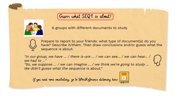 3è SEQ1 séance1 | Genially