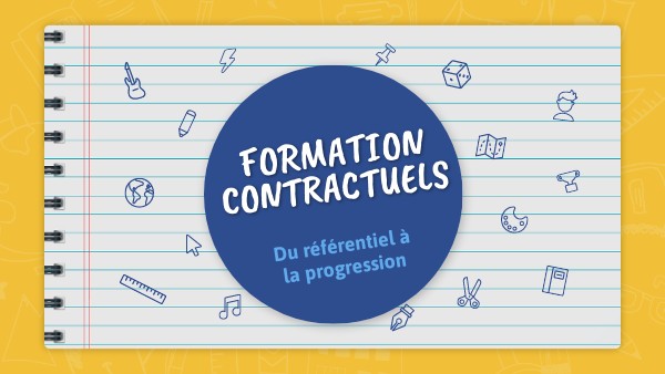 Formation contractuels niveau 0 | Genially