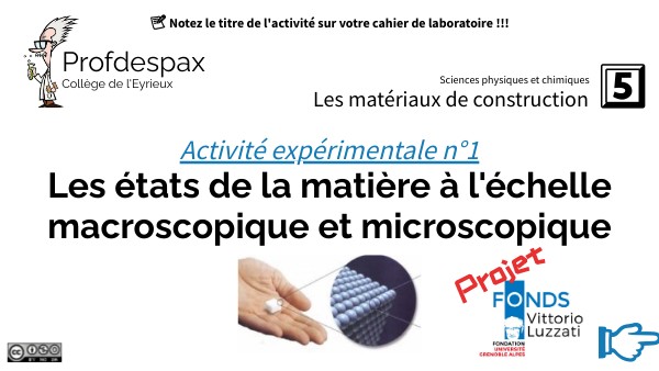 AE1 Les états de la matière | Genially