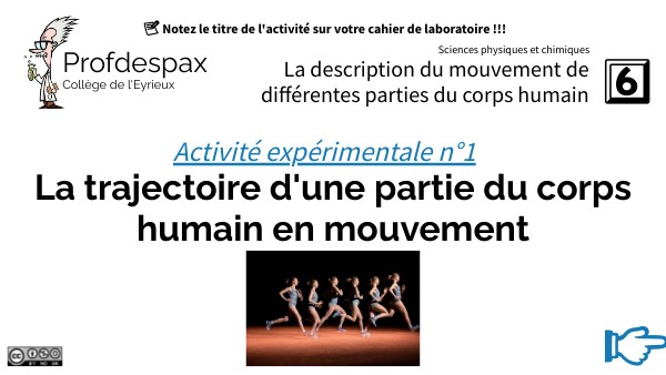 AE1 : La trajectoire | Genially