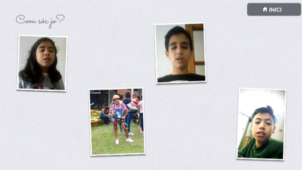 Aula d'acollida com sóc jo. | Genially